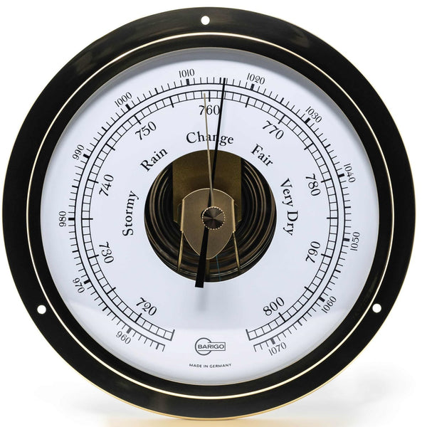 Barigo Viking 111MS is a polished brass marine barometer - Time & Trends