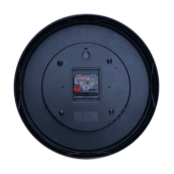 Black Station Clock- Batons | Classic Station Clock |Retro Wall Clock ...